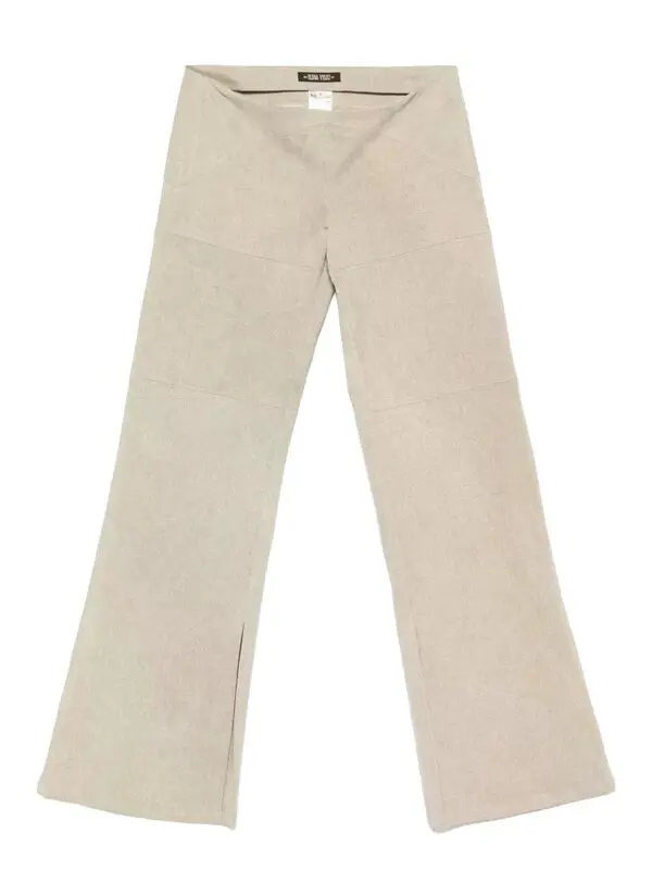 ELENA VELEZ Low-rise Trousers - Neutrals