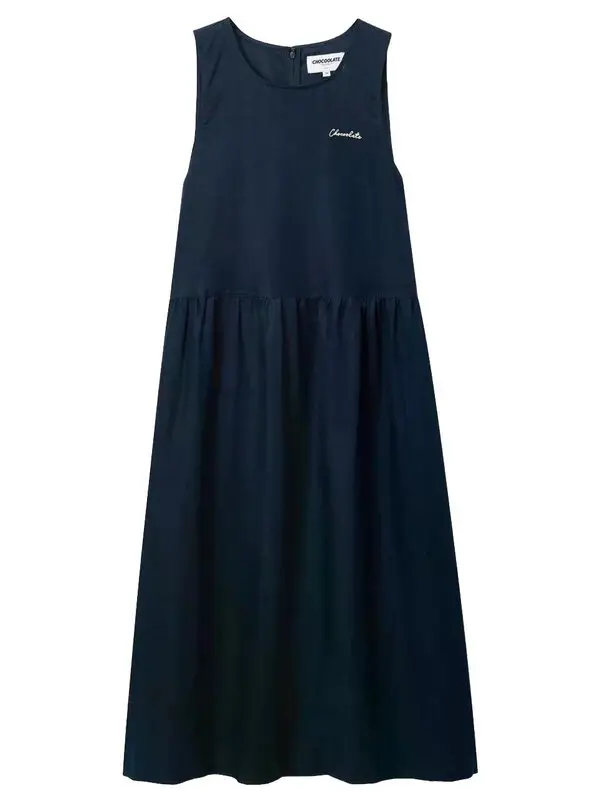 CHOCOOLATE Cotton-blend Dress - Blue