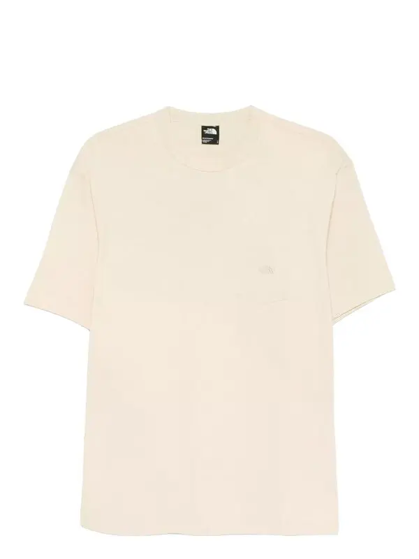 The North Face Logo-embroidered T-shirt - Neutrals