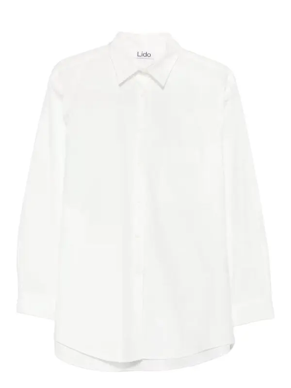 LIDO Poplin Shirt - White