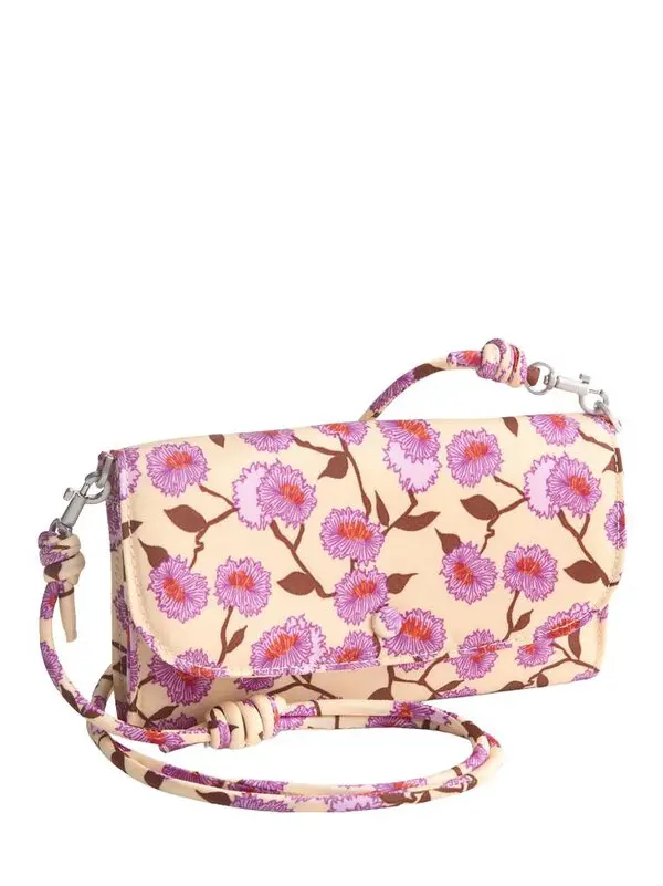 VERA BRADLEY Wildwood Wallet Crossbody - White/purple