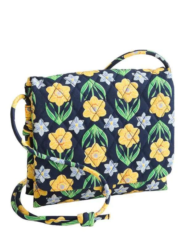 VERA BRADLEY Baird Hipster Crossbody Bag - Blue/yellow