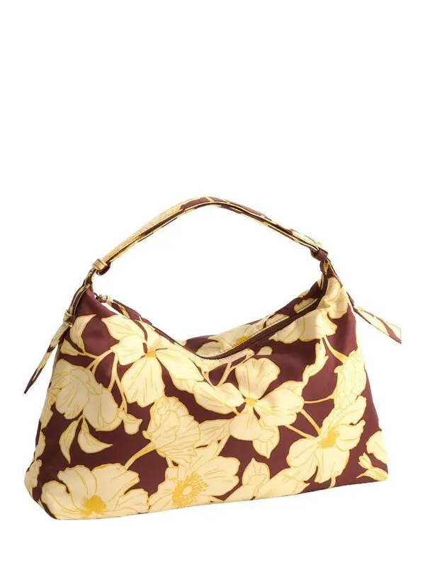 VERA BRADLEY Marcelle Printed Shoulder Bag - Brown