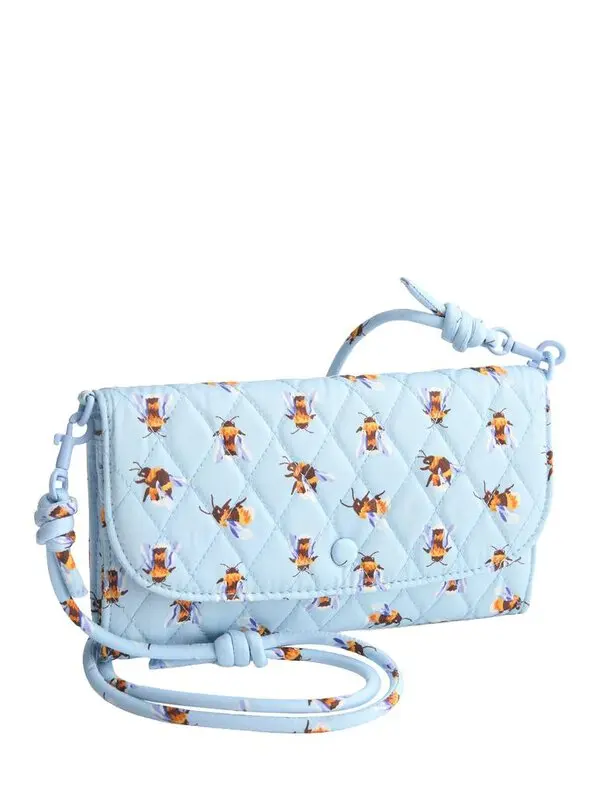 VERA BRADLEY Wildwood Wallet Crossbody - Blue