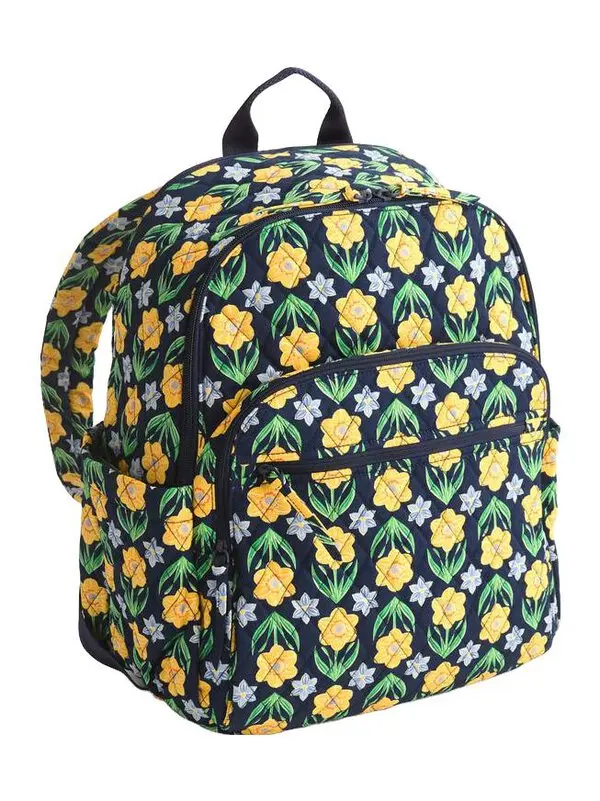 VERA BRADLEY Bancroft Backpack - Blue/yellow