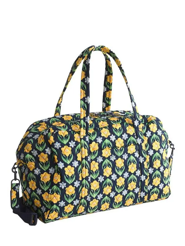 VERA BRADLEY Miramar Weekender Bag - Blue/yellow