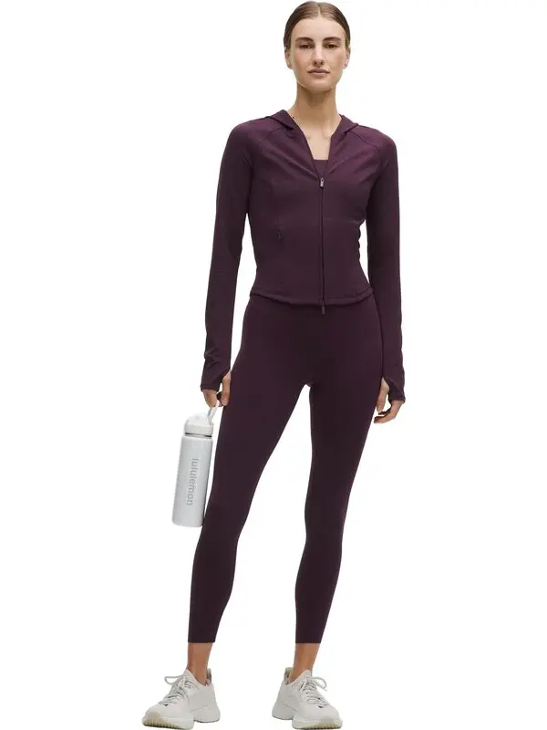 Lululemon Glow Up Super-high-rise 25" Tight - Black Plum