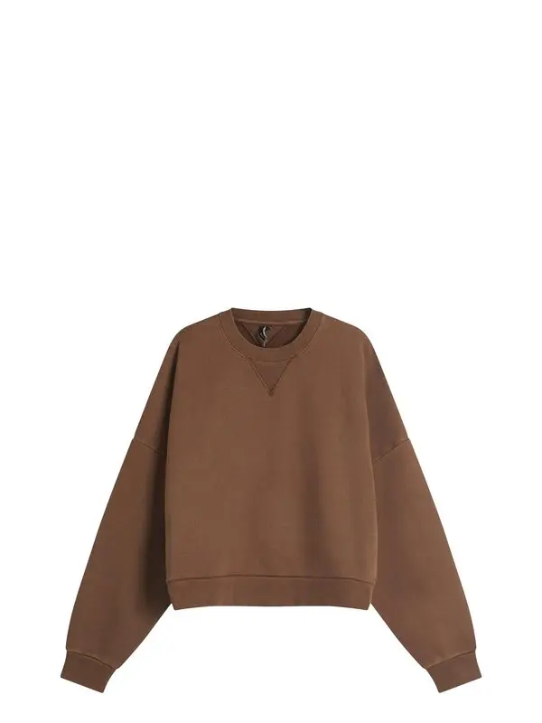 ENTIRE STUDIOS Box Crew Sweatshirt - Brunette