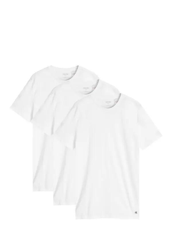Calvin Klein Crew Neck T-shirt 3 Pack - White