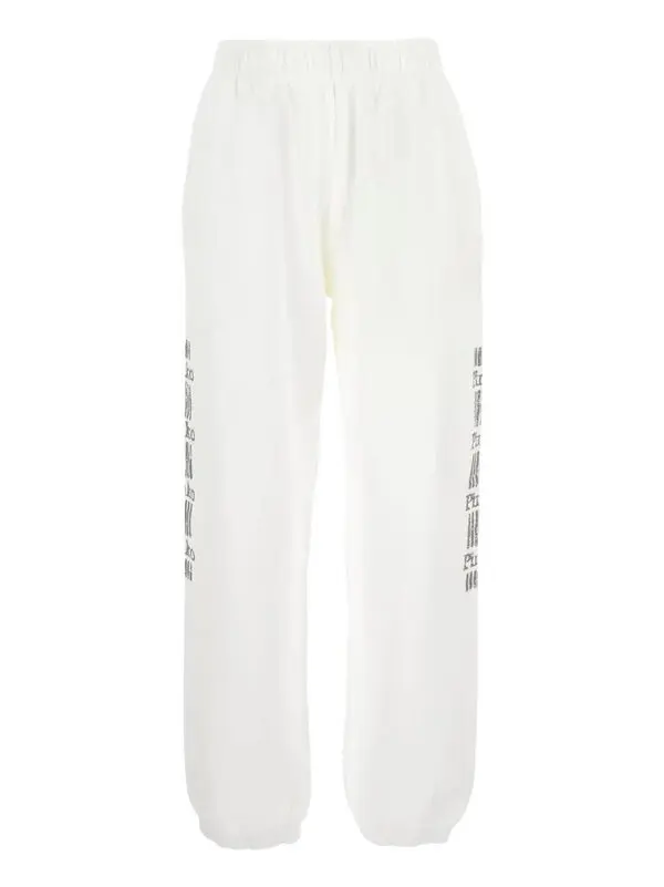 Pinko Graphic-print Track Pants - White