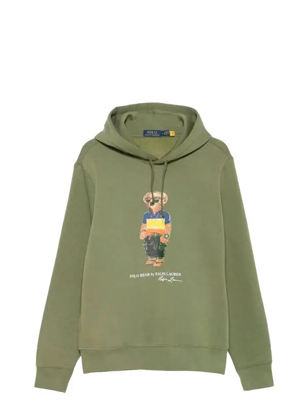 Polo Ralph Lauren Bear Hoodie - Green