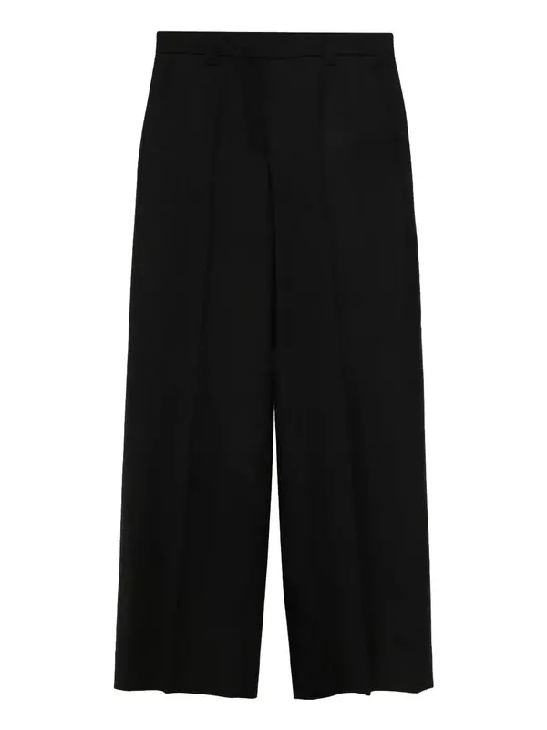 Incotex Wool Trousers - Black