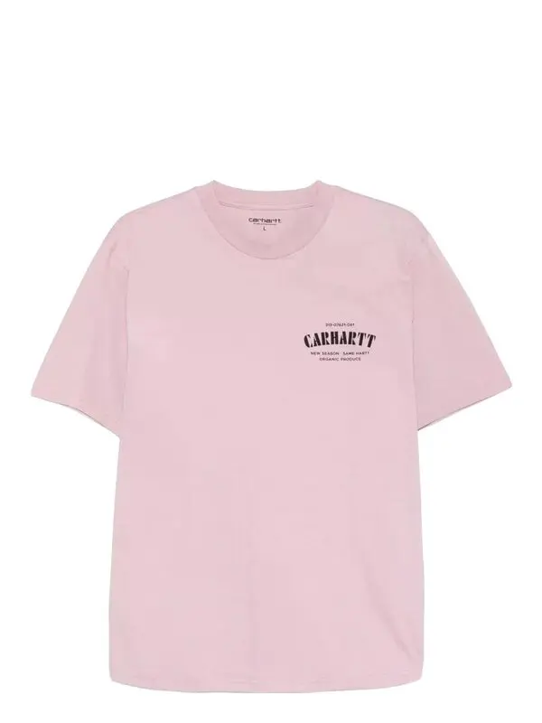 Carhartt Work In Progress Catalogue C Logo T-shirt - Pink