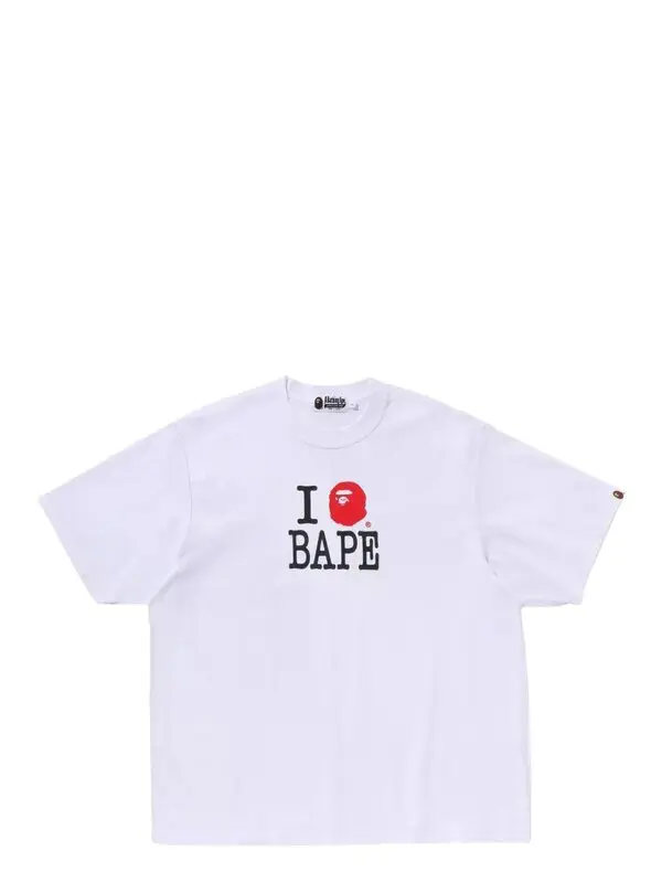 A BATHING APE Graphic-print T-shirt - White