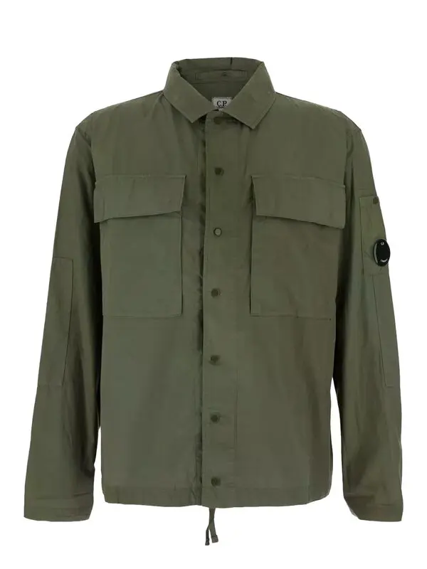 C.P. COMPANY Utility-pocket Shirt Jacket - Green