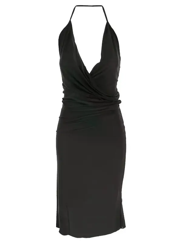 Rick Owens Hollywood Slip Dress - Black