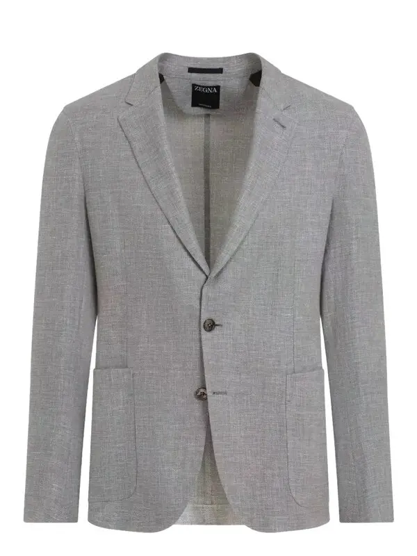 Zegna Linen Blazer - Grey