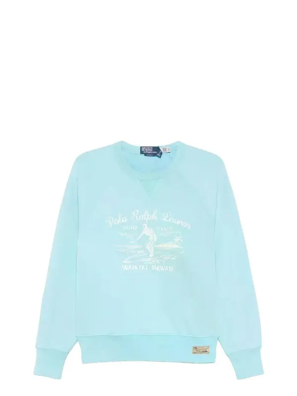 Polo Ralph Lauren Graphic-print Sweatshirt - Blue