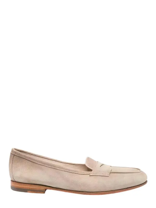 Santoni Carla Loafers - Neutrals