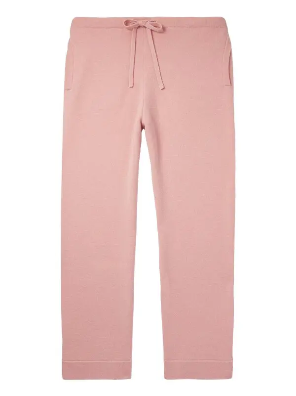 GOD'S TRUE CASHMERE Wanderer Tapered Trousers - Pink