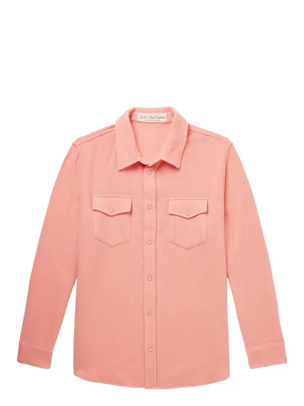 GOD'S TRUE CASHMERE Cashmere Shirt - Pink