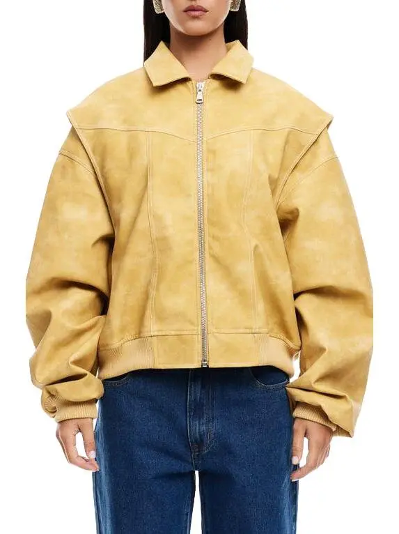 Lioness Vista Bomber Jacket - Mustard