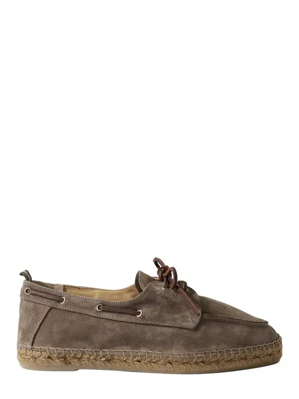 CastaÑer Nemo Suede Boat Shoes - Brown