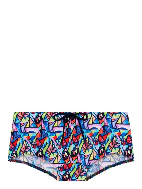 HOM Idylle Swim Trunk - Multico Print