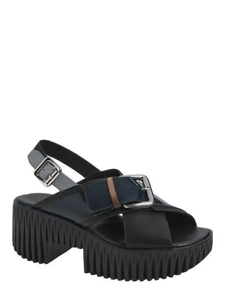 4CCCCEES Plia Juno Platform Slingback Sandals - Night