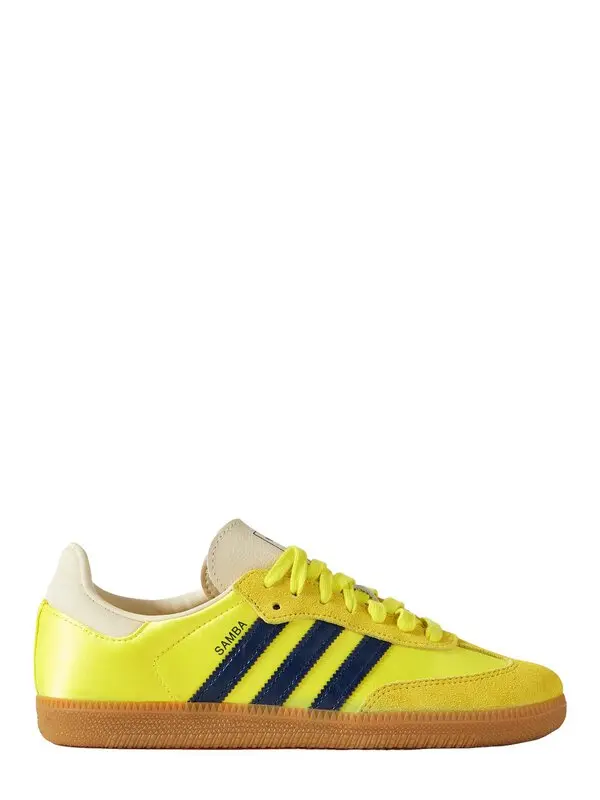 Adidas Originals By Alexander Wang Samba Og Sneakers - Yellow