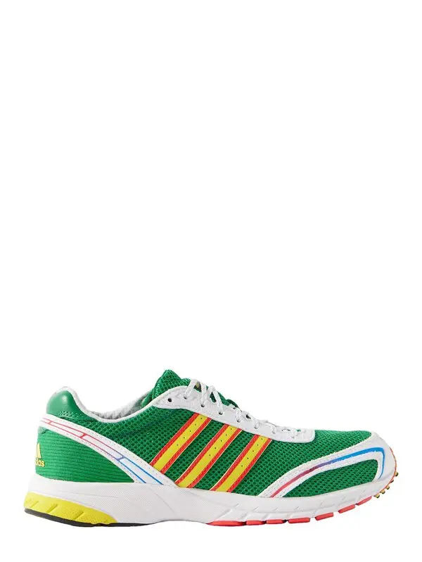 Adidas Originals By Alexander Wang Adizero Adios Og Mesh Sneakers - Green