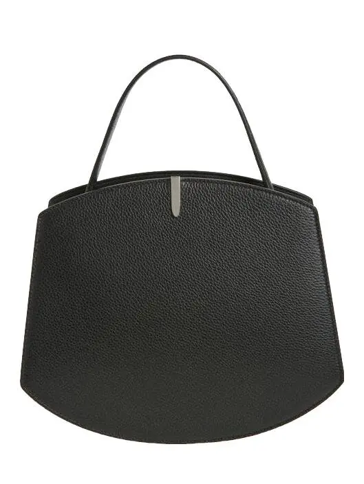 Savette Florence 25 Leather Top Handle Bag - Black