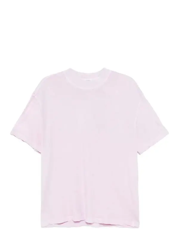 RECTO Vintage Washed Cotton T-shirt - Pink