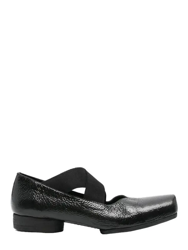 UMA WANG Patent Ballet Flats - Black