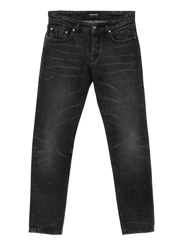 SALVATORE SANTORO Five-pocket Jeans - Black