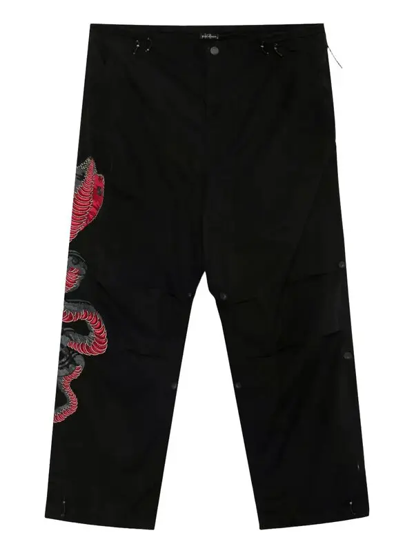 MAHARISHI Ying Yang Cobra Trousers - Black