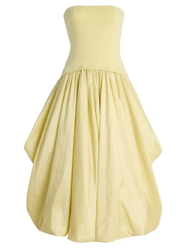 Simkhai Izzy Midi Dress - Yellow