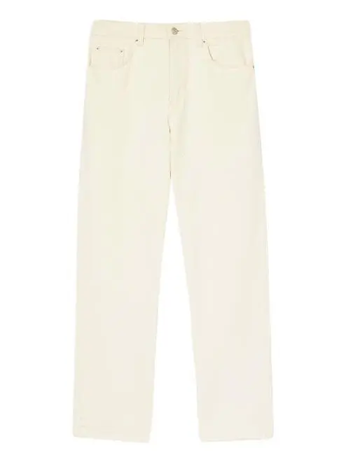 Sandro Regular-fit Straight-leg Jeans - Naturels
