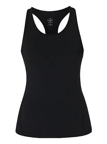Sweaty Betty Power Medium Impact Bra Stretch-woven Vest Top - Black