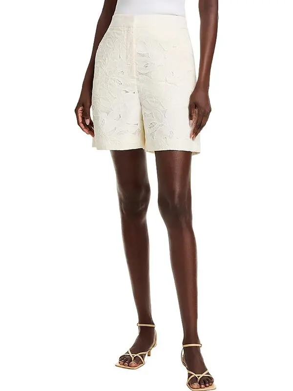 BOSS Tailored Tonara Shorts - White