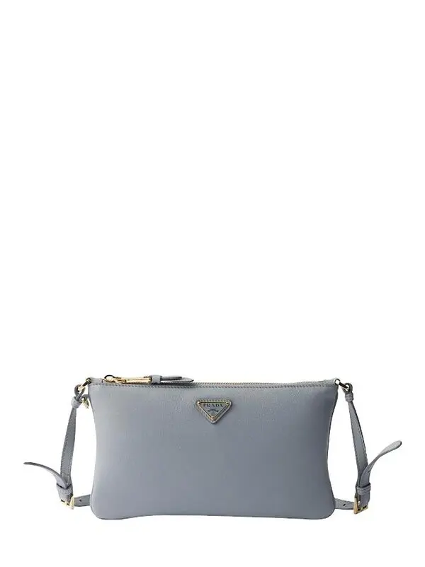 Prada Leather Pouch - Opaline