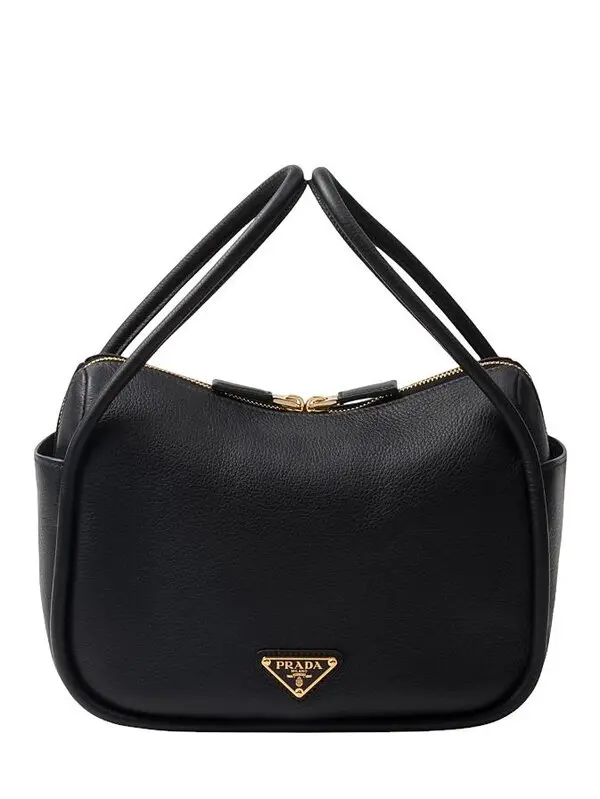 Prada Leather Handbag - Black