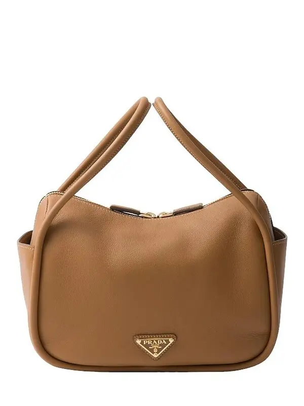 Prada Leather Handbag - Brown