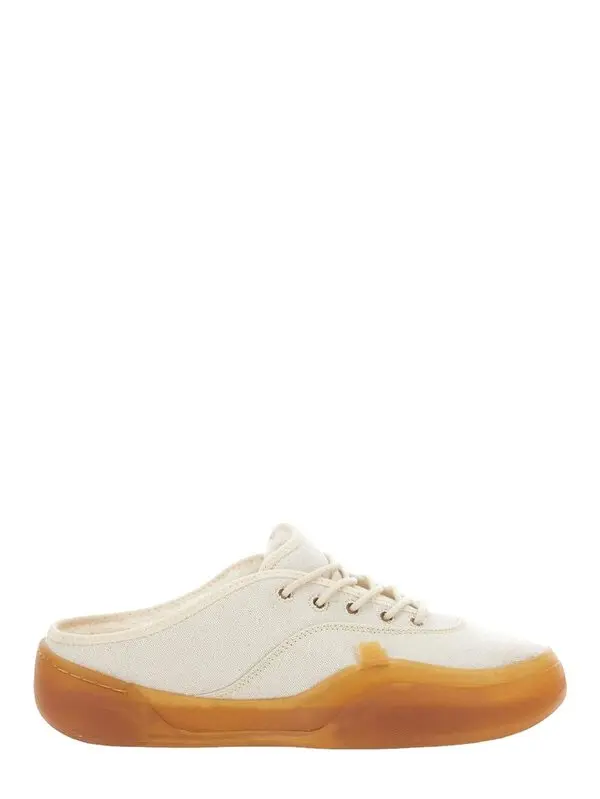 ERL Low Skate Mule Sneakers - White