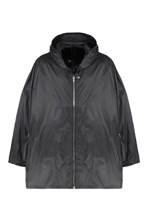Rick Owens Technical Fabric Waterproof Jacket - Black