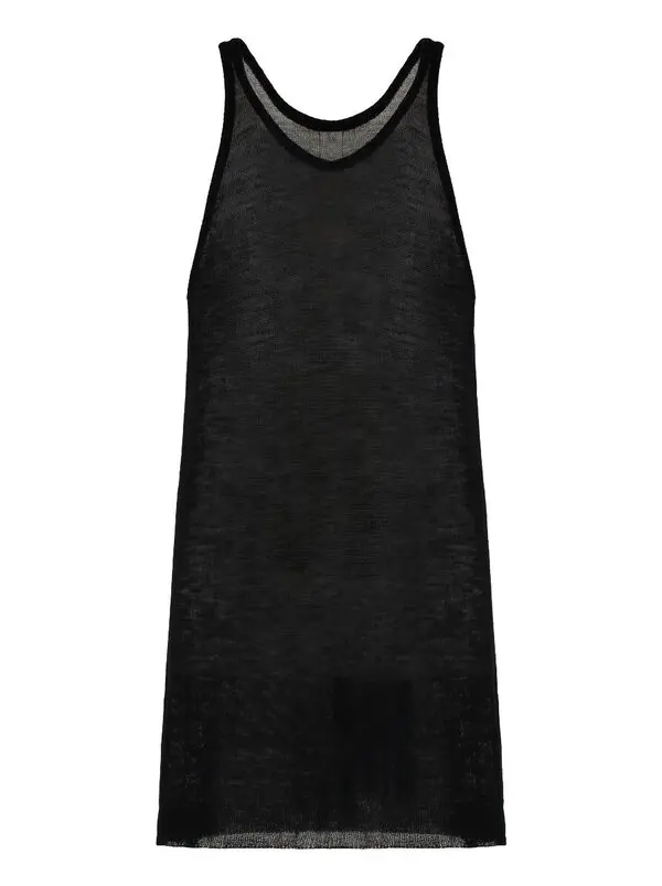 Rick Owens Tank Top - Black
