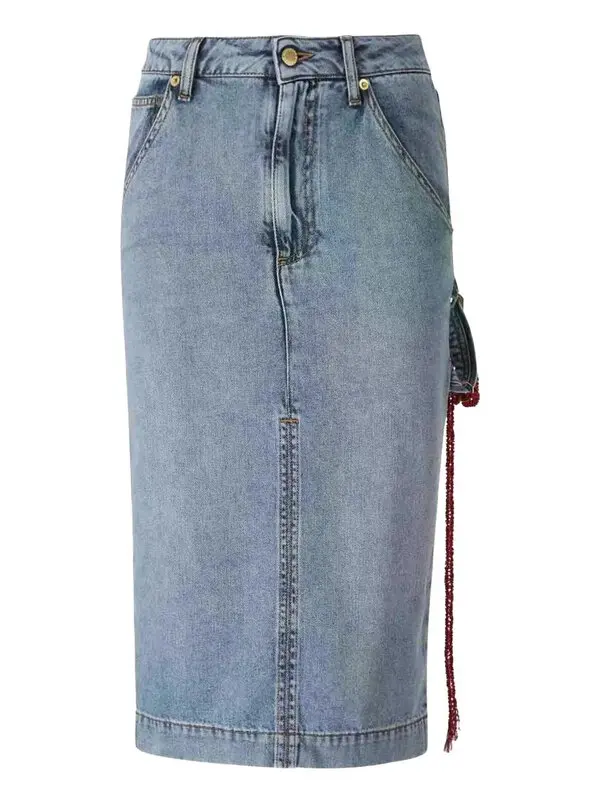DARKPARK Denim Skirt - Blue