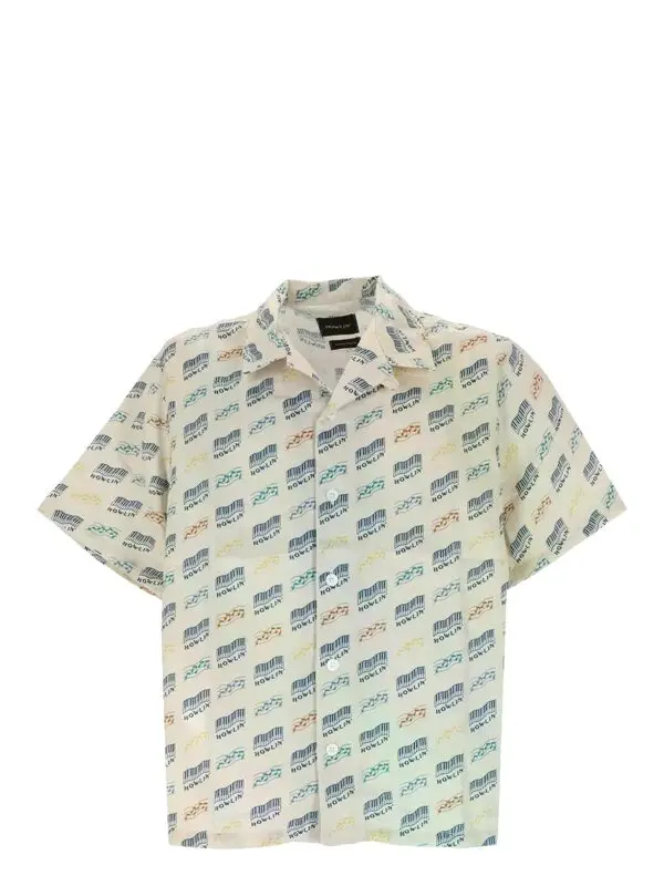 Howlin' Logo-print Shirt - Neutrals