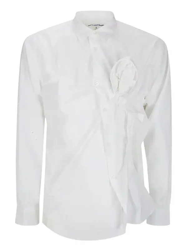 Comme Des Garçons Cotton Shirt - White