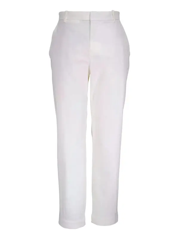 Vince Stretch-cotton Pants - White